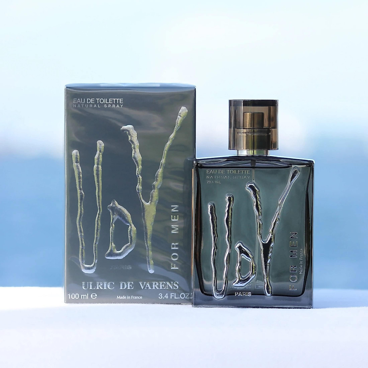 Ulric De Varens Classic Eau De Toilette for Men - Masculine, Seductive, and a Scent of Virility - Tantalizing, Woody, Citruses and Notes of Fern, Mint, Tarragon, and Rosemary- 3.4 Fl Oz