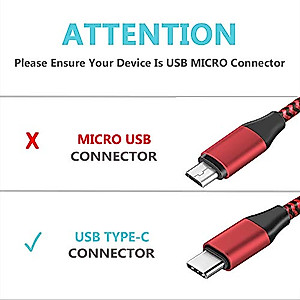 2Pack-6Ft 3A Fast USB C Cable for Charging New Fire HD 10,Fire HD10 Plus,(9th 11th Gen-2019 2021),Fire HD 8,8 Plus(10th Gen-2020),Fire HD7 2022,Fire Kids Pro,Kids Edition