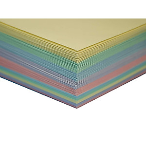 Craft UK 2307-5x7" Assorted Pastel Cards & Envelopes Pack of 40