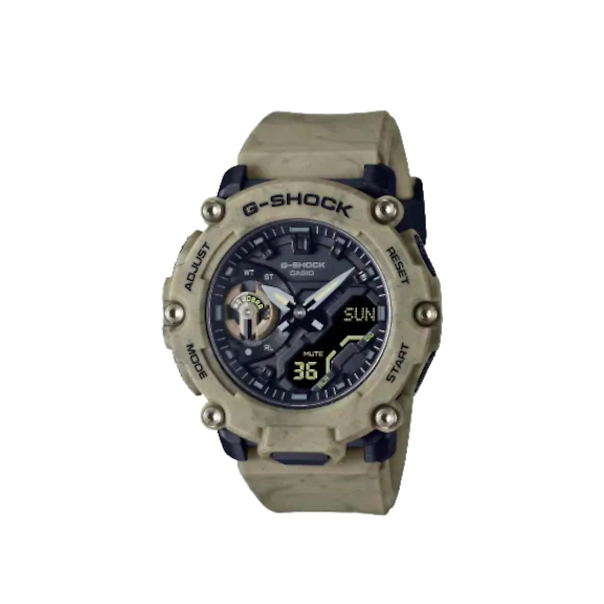 G-Shock by Casio Men's GA2200SL-5A Green Analog-Digital Watch