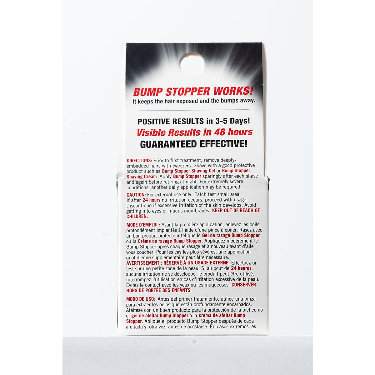 High Time Bump Stopper Sensitive Skin 0.5 Ounce Treatment (14ml) (2 Pack)