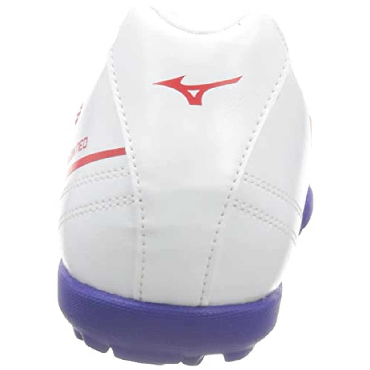 Mizuno Men's Football Shoe, White Highriskred, 10.5