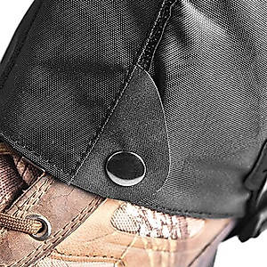 LIXADA Hiking Gaiters Leg Gaiters Waterproof and Adjustable Snow Boot Gaiters for Outdoor Hunting Skiing Motorcycle Camping Running Walking Backpacking