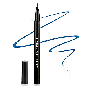 UNIMEIX Eyeliner Liquid Liner Waterproof Eye Liner Makeup Eyeliner Pen Precise All Day Eyeliner Striking Navy
