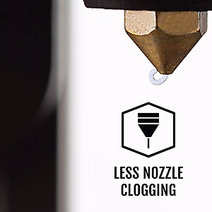 HATCHBOX Magic Stone PLA 3D Printer Filament, Dimensional Accuracy +/- 0.03 mm, 1 kg Spool, 1.75 mm, Black, Dark Black