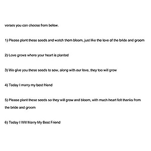 Wedding/Bridal Wildflower Seed Packet Favors(w/seeds) Personalized 100 qty-Butterflies/Daisies Design