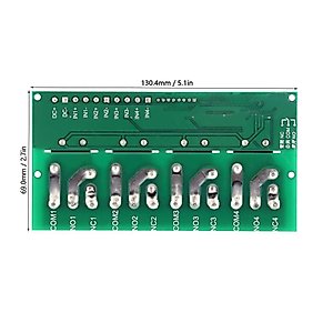 30A 4 Channel Relay Module Expansion Board for Raspberry Pi DSP AVR PIC ARM (12VDC)