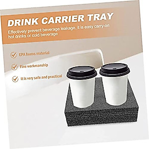 STOBAZA Beverage Takeout Carrier re-usable Cup Carrier Trays