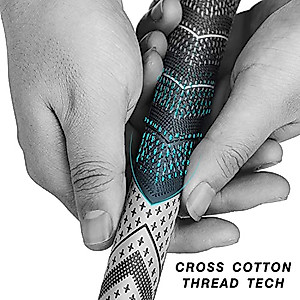 CHAMPKEY Golf Grips 13 Pack | Come with Solvent,15 Tapes,Vise Clamp and Hook Blade | All Weather Control and High Feedback Golf Club Grips