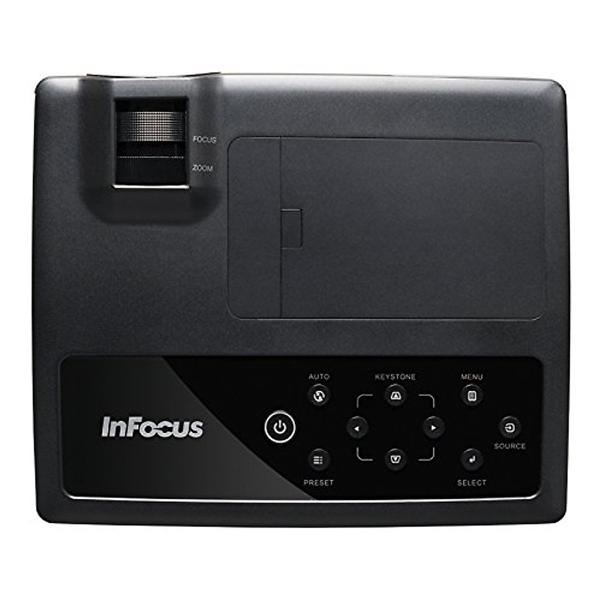 InFocus IN1118HD 1080p DLP Portable Projector, HDMI, 3.5 lbs, 4GB Storage, 2400 Lumens