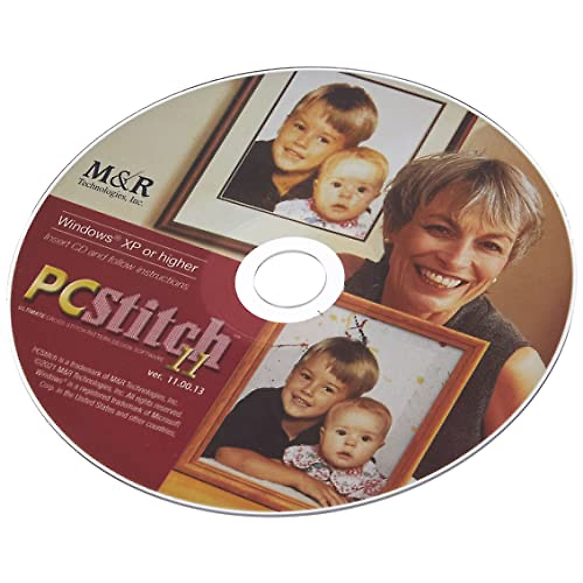 M & R Technologies Pc Pro Cross Stitch Software Version 11, Multicoloured, 19.3 x 13.71 x 3.55 cm