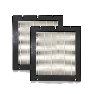 Nispira True HEPA Replacement Filter Compatible with Ivation 5-in-1 Air Purifier Ozone Generator IVAOZAP04, 2 Pack