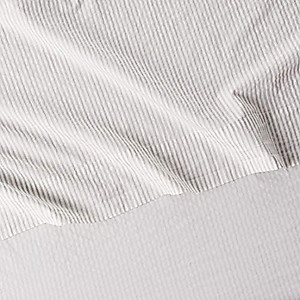 Tommy Bahama - King Sheets, Cotton Percale Bedding Set, Crisp & Cool, Stylish Home Decor (Paloma Beach Grey, King)