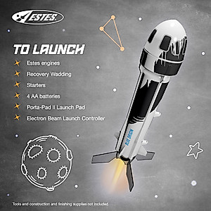 Estes Blue Origin New Shepard 2198 | Beginner Level