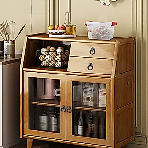 Easymanie 6 Pack 3 Qt Mini Plastic Storage Box Bin with Handle