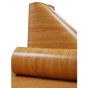 Honey Oak Woodgrain - Air Release Vinyl Decal Mod Skin Kit by System Skins - Compatible with PlayStation 5 Console (PS5)