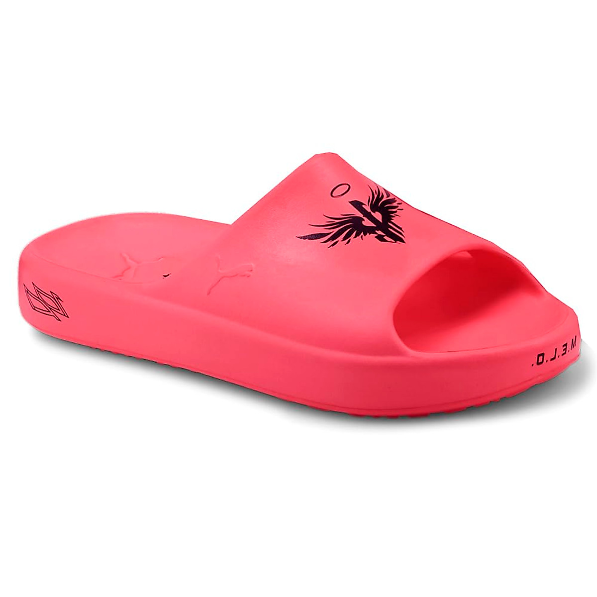 Puma Mens Shibui Cat Mb.02 Logo Slide Athletic Sandals Casual - Pink - Size 10 M