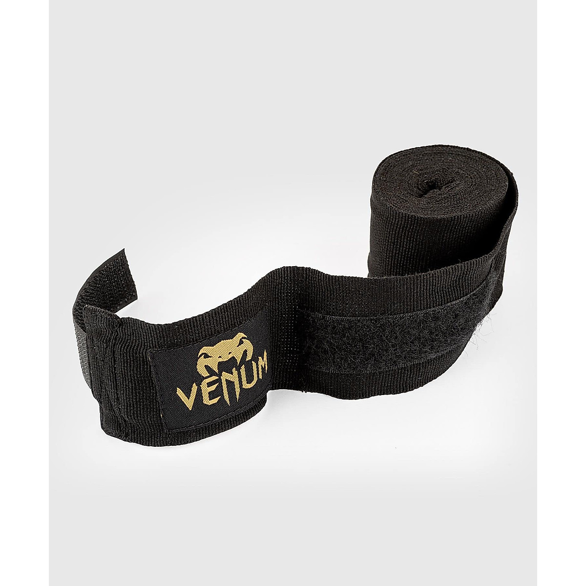 Venum Kontact Boxing Hand Wraps - Black/Gold, 98 in