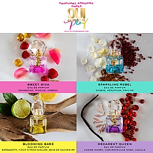 Women's Perfume by Juicy Couture, Oui Play Sweet Diva, Eau De Parfum EDP Spray.5 Fl Oz