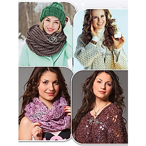 BBTO Celtic Shawl Pin 3 Pcs Crossed Knots Budding Spiral Crocheted Scarf Pin Cloak Pin Sweater Brooch for Women Knitter Handmade Cape(Silver)