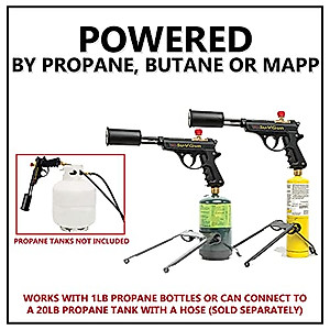 GRILLBLAZER Su-VGun Basic Grill & Culinary Torch - Charcoal Starter - Professional Cooking, Grilling and BBQ Tool - Handheld Blowtorch For Chefs, Men and Women Who Want the Best Tool for the Job