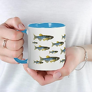 CafePress Zebrafish Mugs Ceramic Coffee Mug, Tea Cup 11 oz