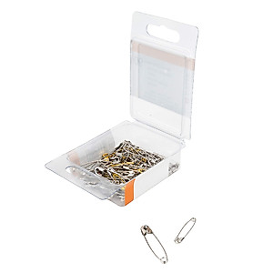 SINGER 00221 Assorted Safety Pins, Multisize, 90-Count
