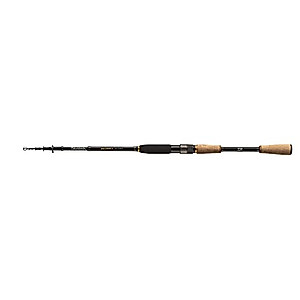 DAIWA Ballistic X Tele Spin, 6.23ft, Lureweight 0.14-0.53 Ounce, 6 Sections, Telescopic Spinning Fishing Rod