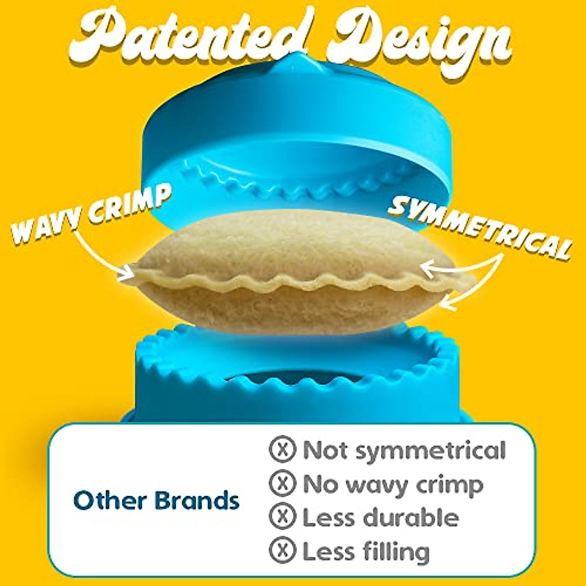 Sandwich Cutter and Sealer (Circle) - Uncrustables Sandwich Maker - Great for Lunchbox and Bento Box - Boys and Girls Kids Lunch - Sandwich Cutters for Kids