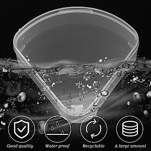 3 Pcs Makeup Sponge Holder Case, Beauty Blender Cosmetic Egg Powder Puff Protective Container Storage Box for Travel (Transparent)