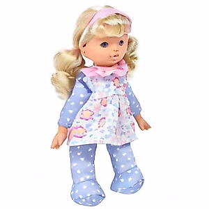Gift Boutique Soft Baby Doll, 12 Inch Girl Doll with Blond Hair, My First Doll for Infants, Toddlers, Girls and Boys