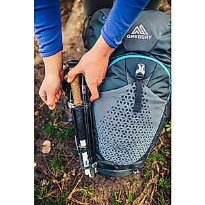 Gregory Mountain Products Jade 53 Liter Women's Overnight Hiking Backpack , Ethereal Grey, Sm/Md