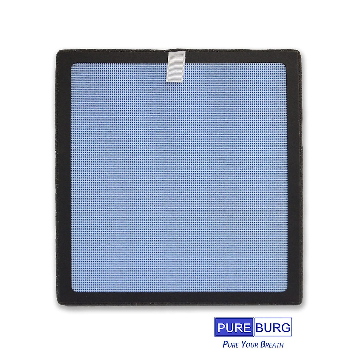 PUREBURG Replacement Filters Compatible with YIOU R1 P1802 Air Purifier & Elechomes P1801 Air Purifier,2-Pack H13 True HEPA + Activated Carbon 2-in-1