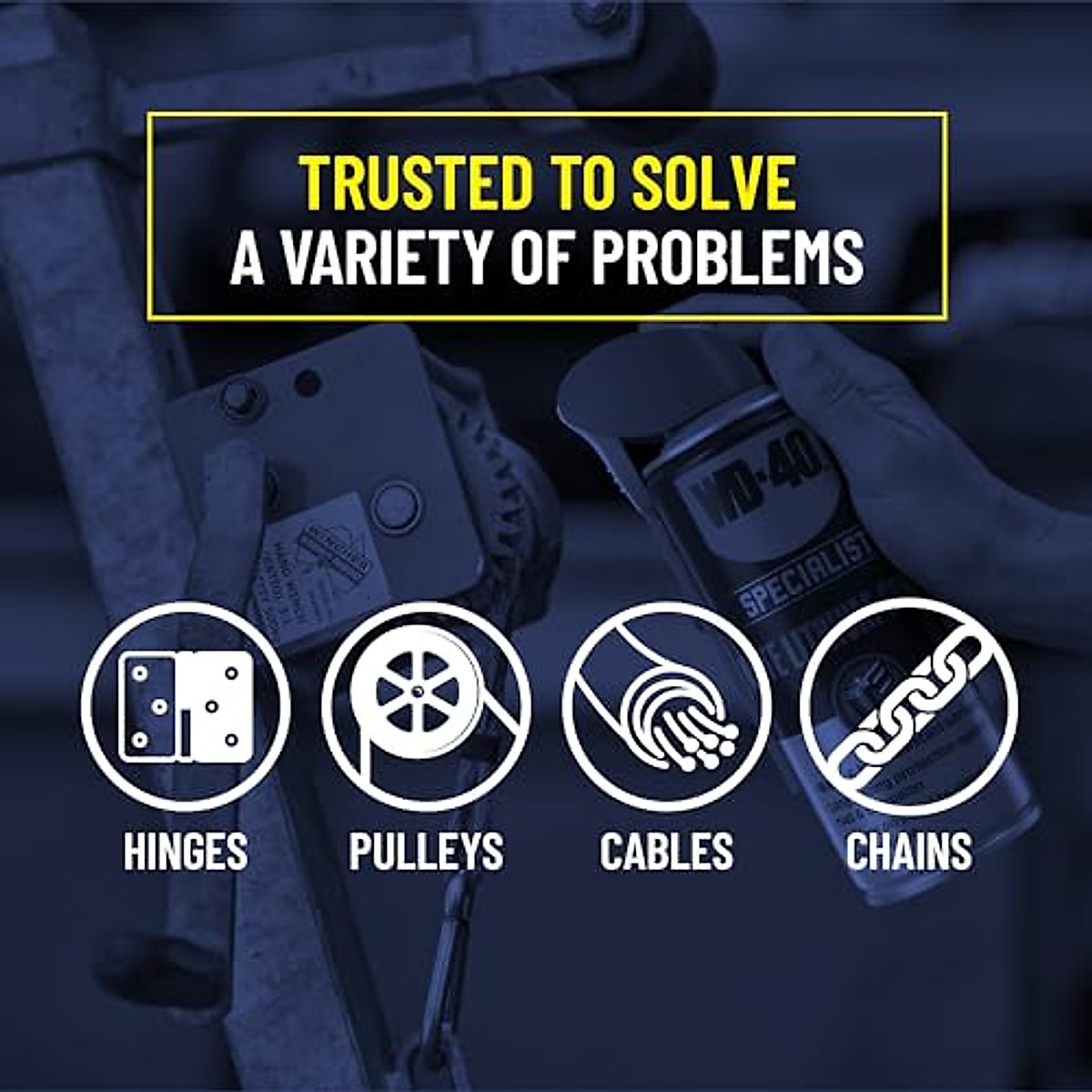 WD-40 Specialist White Lithium Grease Spray with SMART STRAW SPRAYS 2 WAYS, 10 OZ