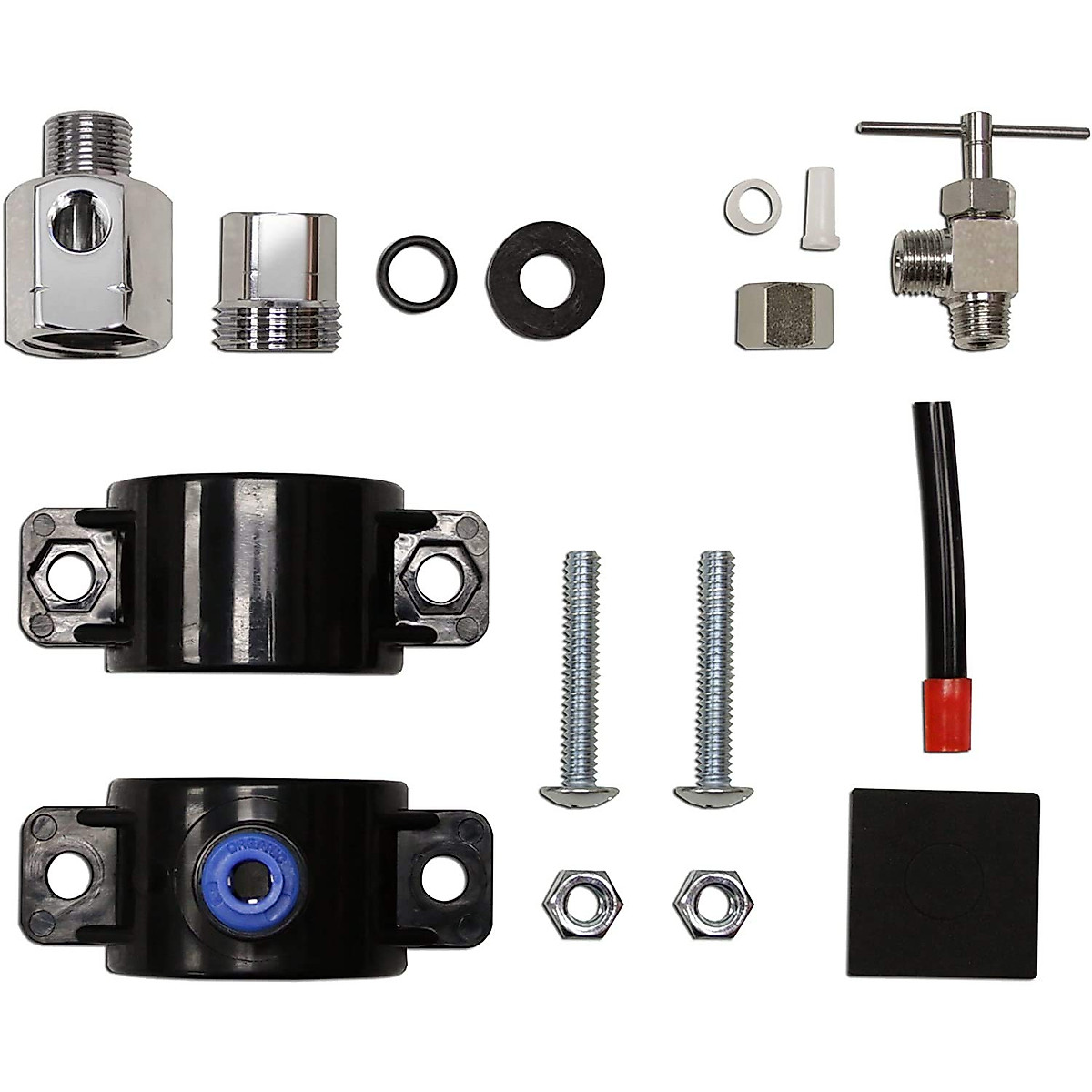 APEC Water Systems Replacement Feed Water Adapter & Drain Saddle Valve For Undersink System (MOVEKIT)