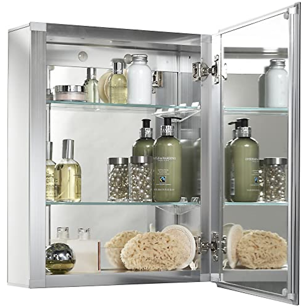 Jacuzzi PD40000 PD40000 20" H x 16" W x 5-1/4" D Single Door Medicine Cabinet