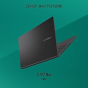 ASUS VivoBook 15 F1500EA Slim Laptop, 15.6" FHD Display, 11th Gen Intel Core i3-1115G4 Processor, 4GB DDR4, 128GB NVMe SSD, Windows 11 Home in S Mode, Indie Black, F1500EA-AS31