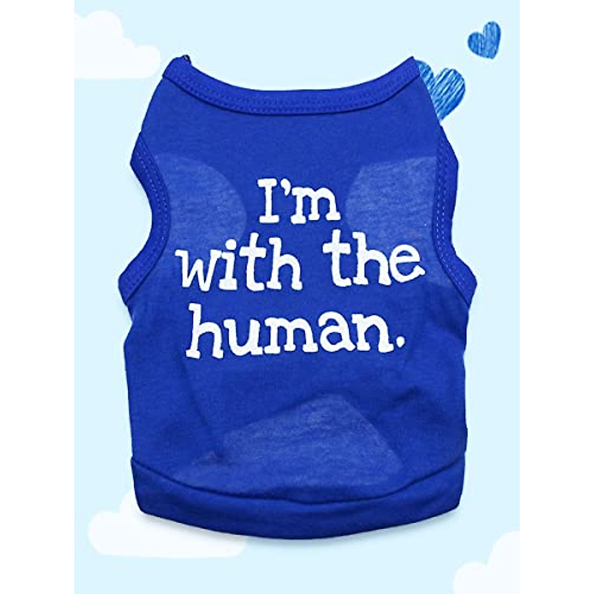 6 Pack Boy Dog Clothes for Boys Small Dog Shirts Puppy T Shirt for Small Dogs Boy Clothes Dogs T-Shirt Chihuahua Yorkie Clothes