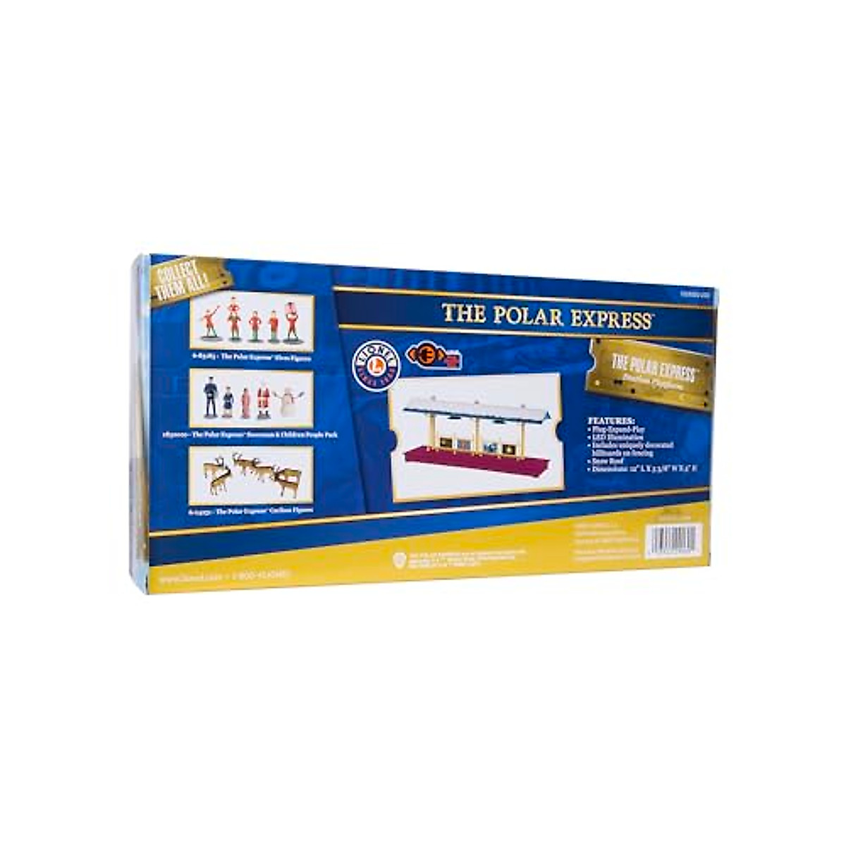 Lionel The Polar Express, Electric O Gauge Model Train Accessories, Station Platform