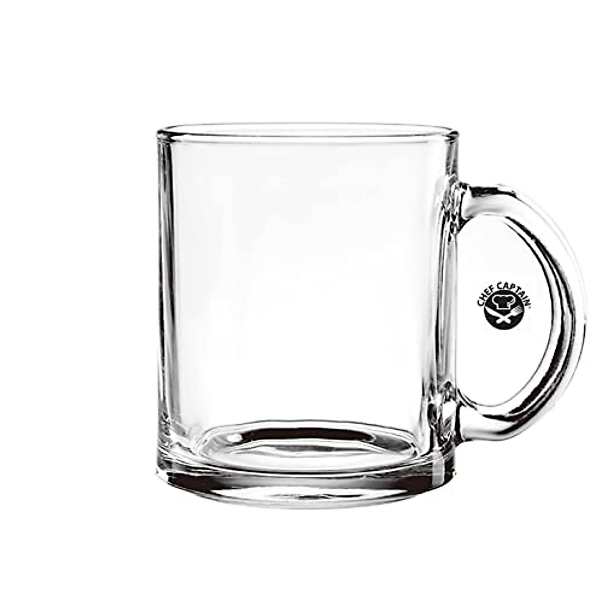 Libbey Crystal Coffee Mug Warm Beverage Mugs Set of (13 oz) (6)