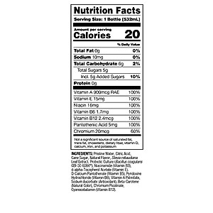 Karma Wellness Flavored Probiotic Water, Pineapple Mango, 18 Fl Oz (Pack of 12), Immunity and Digestive Health Support, Low Calorie, 2 Billion Active Cultures