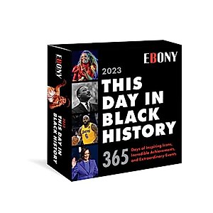 2023 This Day in Black History Boxed Calendar: 365 Days of Incredible Black Icons, Achievements, & Events (Daily Calendar, Inspirational Desk Gift)