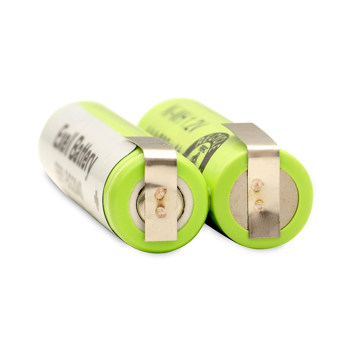 Exell Battery 2.4-Volt Nickel Metal Hydride Razor Battery, EBR-BG2040, 800 mAh, Batteries for Electric Shavers