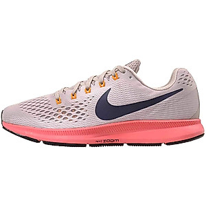 Nike Mens Air Zoom Pegasus 34 Running Shoes Moon Particle/Blackened Blue Size 7 US