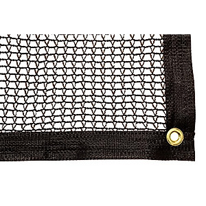 Be Cool Solutions 30% Black Outdoor Sun Shade Canopy: UV Protection Shade Cloth| Lightweight, Easy Setup Mesh Canopy Cover with Grommets| Sturdy, Durable Shade Fabric for Garden, Patio & Porch 12'x12'