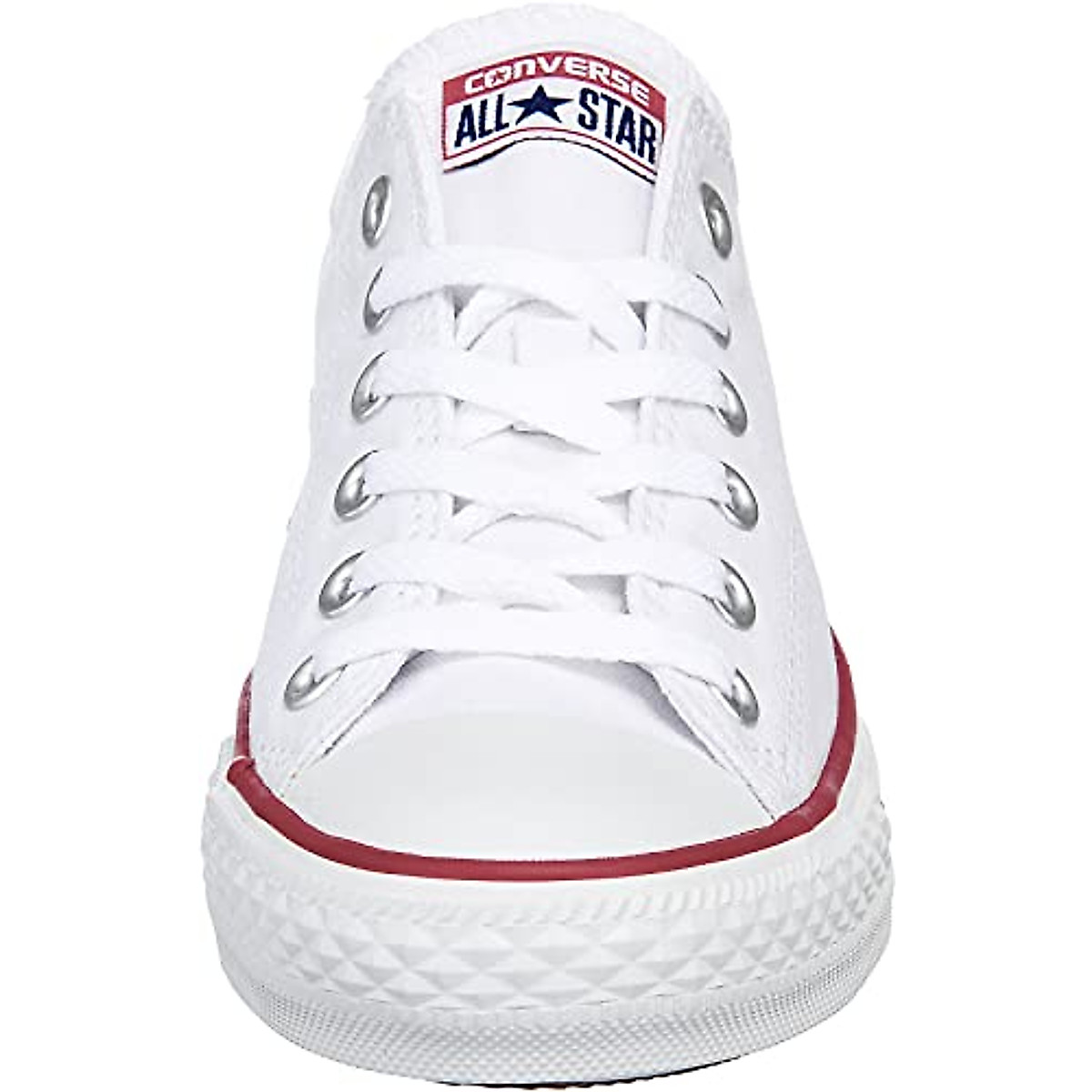Converse Unisex Chuck Taylor All Star Low Top Optical White Sneakers - 5 B(M) US Women / 3 D(M) US Men