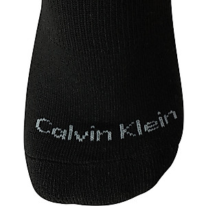 Calvin Klein Women's Socks - Cushion Athletic Crew Socks (6 Pack), Size 4-10, Grey Assorted