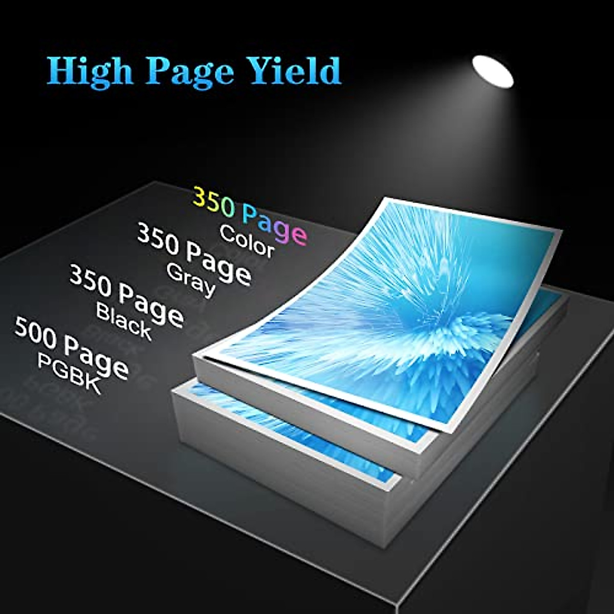 Kingjet Compatible Ink Cartridge Replacement for Canon PGI-270XL CLI-271XL 270XL 271XL for Pixma MG7720 TS8020 TS9020 Printer, 3 Sets High Yield with Grey (6 Color)