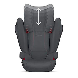 CYBEX Solution B2-Fix+Lux Booster Seat-Steel Grey