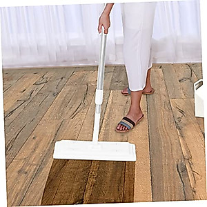 JEWEDECO 3 Mirror Cleaner Glass Wipes Tile Flooring Tile Cleaning Mop Window Mop Floor Duster Thread Flat Mop Floor Wipes Electrostatic Dust Collector Mop Flat Drag Sweeper Mop Paper Glass